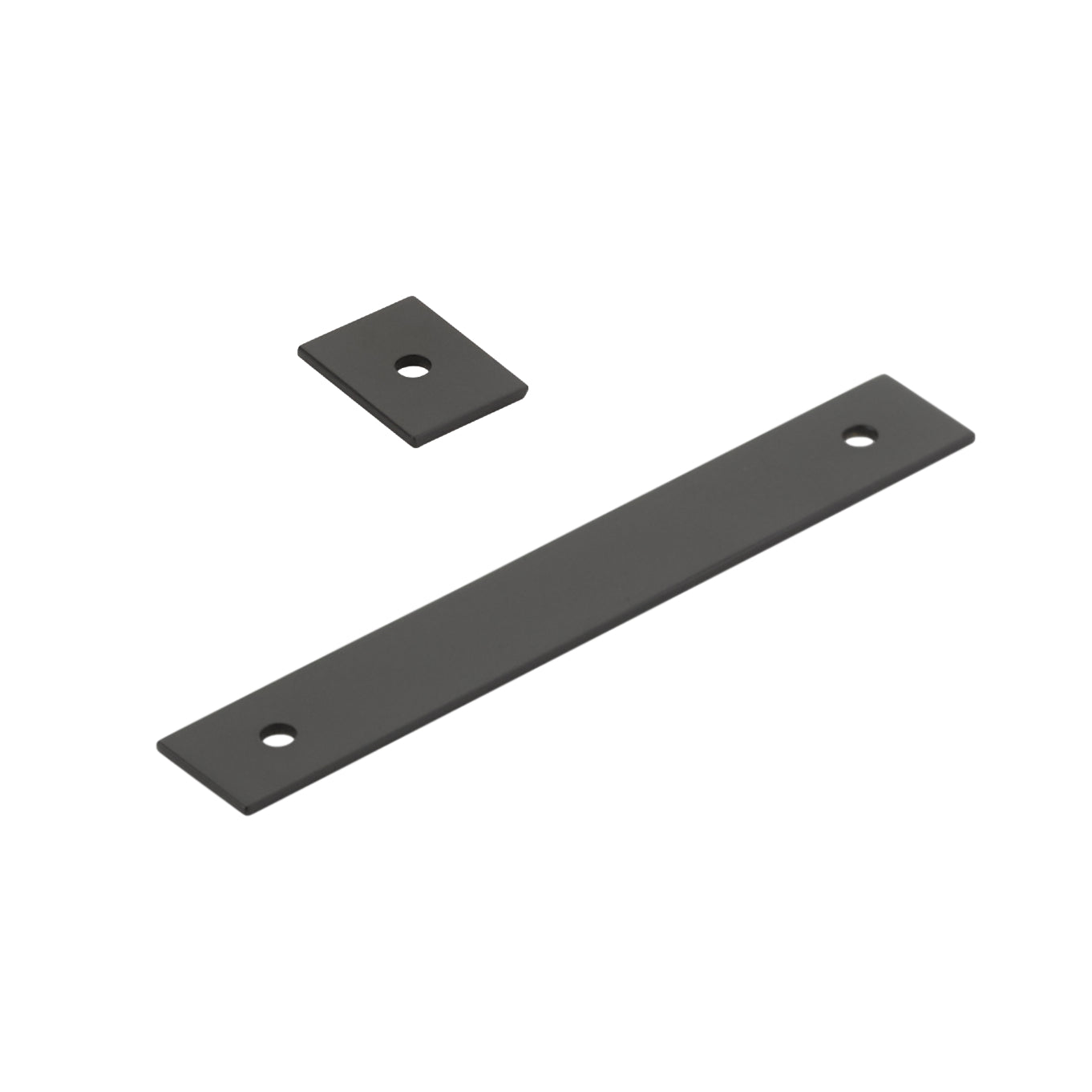 Matte Black "Maison" Drawer Pull Backplates