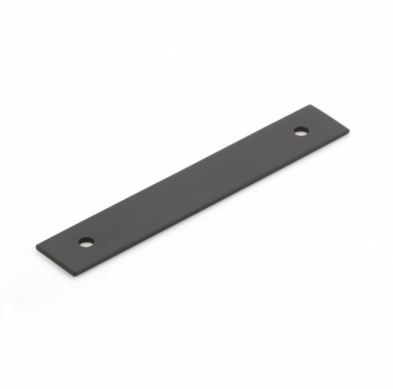 Matte Black "Maison" Drawer Pull Backplates