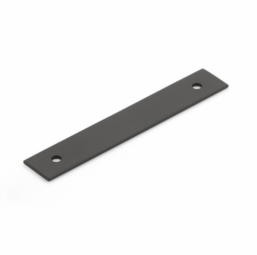 Matte Black "Maison" Drawer Pull Backplates